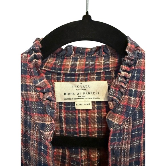 Trovata | Tops | Trovata Birds Of Paradis Womens Button Up Shirt ...